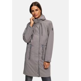 Marikoo Damen Outdoorjacke "Megumii", grau, Gr. 6XL, Obermaterial: 100% Polyester. Innenseite: 100% Polyester. Futter: 100% Polyester. Wattierung: