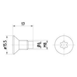 TEXTAR Schraube, Bremsscheibe TPM0004 f&uuml;r RENAULT MERCEDES-BENZ OPEL NISSAN 4501421 4418024 7703004176