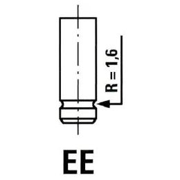 FRECCIA IPSA Auslassventil VL112200 f&uuml;r CITRO&Euml;N LANCIA 99432837 5001836573 0949.A0