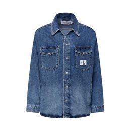Calvin Klein Jeans Jacke Herren Gr&ouml;&szlig;e M blue denim / grau