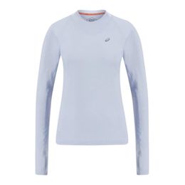asics Laufshirt, Longsleeve WINTER RUN LS TOP in Hellblau | Gr.: M