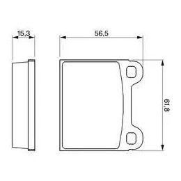 Bosch Bremsensatz-Vorderachse IJF140WQ84 Bremsensatz, Scheibenbremse vorne rechts links voll 239mm f&uuml;r VW SEAT AUDI 823698151A 861698151E 811698151