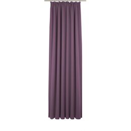 Vorhang Adam "Uni Collection", lila (aubergine), B:142cm H:215cm, Baumwolle (Bio-Baumwolle), Gardinen, Vorhang, aus 100% Bio-Baumwolle, Vorhang nach Wunschma&szlig;