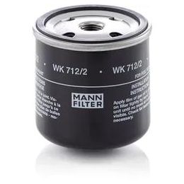 MANN-FILTER Kraftstofffilter WK 712/2 76mm f&uuml;r MWM LAMBORGHINI VM IVECO FORD VOLVO 12506526 6.0541.18.8.0006 2905303