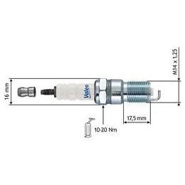 Valeo Z&uuml;ndkerze 246868 f&uuml;r RENAULT PEUGEOT FIAT FORD VOLVO 59625T 8671004065 7910247204