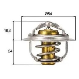 Mahle Thermostat, K&uuml;hlmittel TX 212 82D mit Dichtung 54mm f&uuml;r SKODA VW SEAT CUPRA AUDI 03L121113A