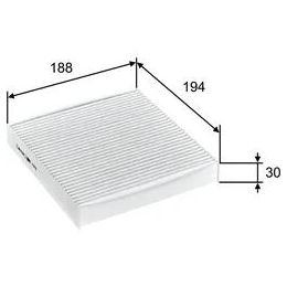 Valeo Filter, Innenraumluft CLIMFILTER COMFORT 715755 1x f&uuml;r FIAT LANCIA CHRYSLER ABARTH 77367832 51854923 52126547