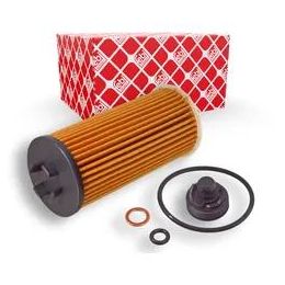 febi bilstein &Ouml;lfilter 47224 mit Dichtungen 53mm f&uuml;r ZINORO MINI BMW 11428570590