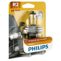 Philips R2 Vision 45/40W (1 Stk.) 12475B1 Gl&uuml;hlampe, Fernscheinwerfer,Gl&uuml;hlampe, Hauptscheinwerfer,Gl&uuml;hlampe, Nebelscheinwerfer,Gl&uuml;hlampe 12V f&uuml;r VW L