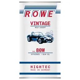 ROWE HIGHTEC VINTAGE SAE 80W 5l 25058-0050-99 Schaltgetriebe&ouml;l,Getriebe&ouml;l