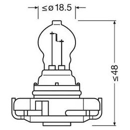 Osram ORIGINAL 5202 Gl&uuml;hlampe, Brems-/Schlusslicht,Gl&uuml;hlampe, R&uuml;ckfahrleuchte,Gl&uuml;hlampe, Hauptscheinwerfer,Gl&uuml;hlampe, Blinkleuchte,Gl&uuml;hlampe, Park-/Po