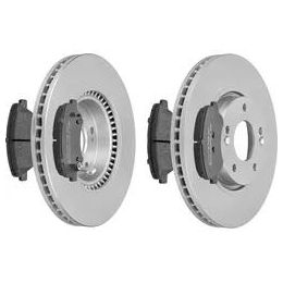 f.becker Bremsensatz, Scheibenbremse 13810366 vorne rechts links bel&uuml;ftet 300mm f&uuml;r HYUNDAI KIA 58101-1RA05 58101-C8A50 58101-C8A60
