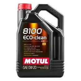 Motul 8100 ECO-CLEAN 0W-20 [5L] 110554 Motor&ouml;l f&uuml;r TOYOTA FIAT MAZDA JEEP SUBARU HONDA BMW SUZUKI MITSUBISHI LEXUS ALFA ROMEO NISSAN DODGE VAUXHALL OP