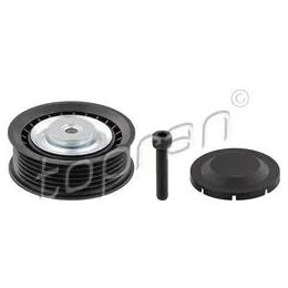 TOPRAN Spannrolle, Keilrippenriemen 112 129 81mm f&uuml;r SKODA VW SEAT CUPRA AUDI PORSCHE VAG 074145278F 044145278A