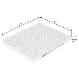 Bosch Filter, Innenraumluft 1 987 432 066 1x f&uuml;r SUZUKI VAUXHALL SUBARU GMC OPEL 95860-78F00 99000990N0F30 99000990N0F40