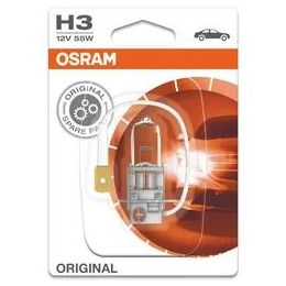 Osram Original H3 12V Einzelblister 64151-1BL Gl&uuml;hlampe, Fernscheinwerfer,Gl&uuml;hlampe, Hauptscheinwerfer,Gl&uuml;hlampe, Nebelscheinwerfer,Gl&uuml;hlampe, Abbiege