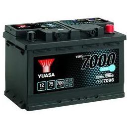 Yuasa YBX7000 - EFB 12V 75Ah 700A YBX7096 Starterbatterie f&uuml;r SKODA ALFA ROMEO VW SUZUKI TOYOTA AUDI MERCEDES-BENZ LANCIA VOLVO OPEL NISSAN BMW DS REN