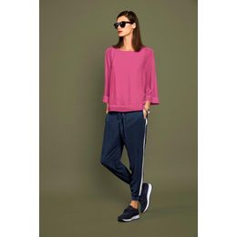 Damen Blusenshirt "Blusenshirt", pink, Gr. 36, Rick Cardona BY HEINE, unifarben, 100% Polyester, Unterteil:5% Elasthan, 95% Viskose, Shirts