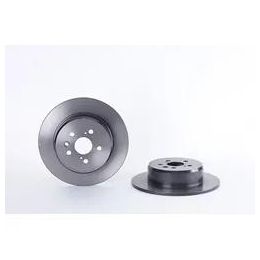 Brembo Bremsscheibe COATED DISC LINE 08.A338.11 hinten rechts links voll 288mm f&uuml;r TOYOTA 4243120430