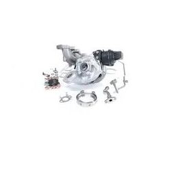 BTS TURBO Lader, Aufladung TURBO SERVICE SET REMAN T981421BL mit Anbaumaterial f&uuml;r VW 03L253056TV 03L253010G 03L253019P