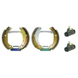 Brembo Bremsbackensatz KIT & FIT K 68 067 hinten rechts links vormontiert f&uuml;r RENAULT PEUGEOT 7701205755 427114