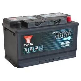 Yuasa YBX7000 - EFB 12V 85Ah 760A YBX7115 Starterbatterie f&uuml;r ALFA ROMEO VW SEAT LAND ROVER AUDI TOYOTA JAGUAR LANCIA OPEL NISSAN BMW FIAT VAUXHALL FO
