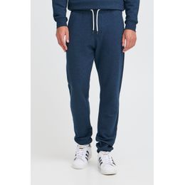 Sweathose Blend "BHPoval", Herren, Gr. L, US-Gr&ouml;&szlig;en, marineblaus melange, Sweatware, 60% Baumwolle, 40% Polyester, unifarben, normal normal, Hosen Sweathose, Gem&uuml;tliche Jogginghose mit Taschen