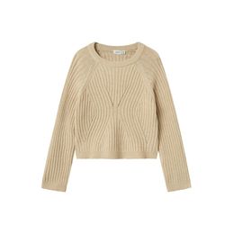 name it Pullover 'NKFRikine' M&auml;dchen Gr&ouml;&szlig;e 122/128 beigemeliert
