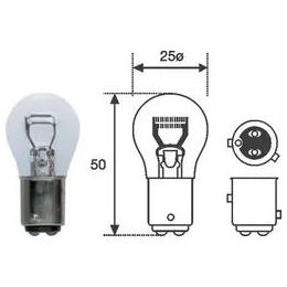 MAGNETI MARELLI Gl&uuml;hlampe 008529100000 12V f&uuml;r SKODA VW YAMAHA SEAT AUDI TOYOTA DAF VOLVO BMW OPEL MASERATI VAUXHALL TOFAS FORD MAN 000208860 32010159