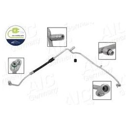 AIC Hochdruckleitung, Klimaanlage Original Quality 58251 Hochdruck-/Niederdruckleitung, f&uuml;r SKODA VW SEAT AUDI VAG 5Q0820741C 3Q0820741J