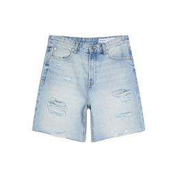Bershka Shorts Herren Gr&ouml;&szlig;e 46 blue denim