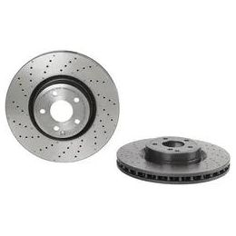 Brembo Bremsscheibe COATED DISC LINE 09.B475.11 vorne rechts links Gelocht 342mm f&uuml;r MERCEDES-BENZ 2314211012 A2314211112 A2314211012