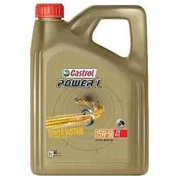 Castrol POWER1 4T 15W-50/ 4 L 15F589 Motor&ouml;l 15W-50