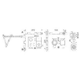 ATE Bremsschlauch 24.5278-0652.3 vorne rechts f&uuml;r NISSAN 46210-AV720