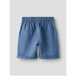 name it Shorts 'NKMFalinnen' Jungen Gr&ouml;&szlig;e 140 taubenblau