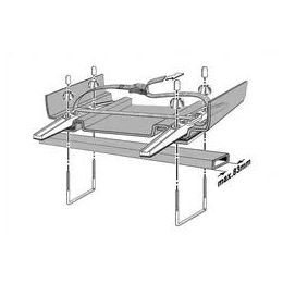 KAMEI Montagesatz f&uuml;r Komfort-Schiebebefestigungen 05269710 Universal