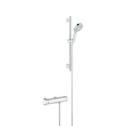 Grohe Grohtherm 2000 Aufputz-Duscharmatur mit Thermostat, 34281001,