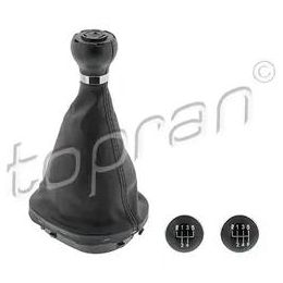 TOPRAN Schalthebelverkleidung 115 892 mit Steckeinsatz schwarz f&uuml;r SKODA VW SEAT CUPRA AUDI PORSCHE VAG 1T0711113ABUTK 1T0711113RQFJ 1T0711113ABUTL