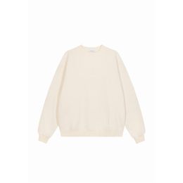Oh April Sweatshirt 'Pancake' Damen Gr&ouml;&szlig;e XL dunkelblau / hellorange / offwhite
