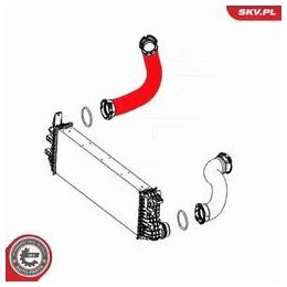 ESEN SKV Ladeluftschlauch 43SKV435 rechts f&uuml;r MERCEDES-BENZ A4475280382 4475280382