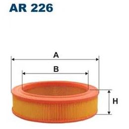 FILTRON Luftfilter AR 226 247mm f&uuml;r GENERAL MOTORS FORD 5004880 0448231 71HF9601FA