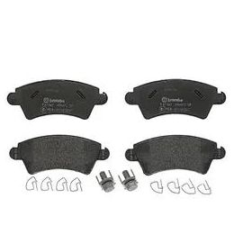 Brembo Bremsbelagsatz, Scheibenbremse P 61 067 vorne rechts links mit Zubeh&ouml;r f&uuml;r PEUGEOT CITRO&Euml;N E172132 425229