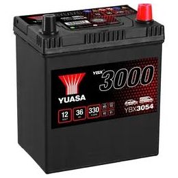 Yuasa YBX3000 - SMF 12V 36Ah 330A YBX3054 Starterbatterie f&uuml;r HYUNDAI KIA TOYOTA MAZDA DAIHATSU NISSAN HONDA 244101HD2A 31500-SAA-E03 2880087329000