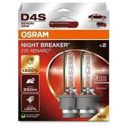 Osram XENARC NIGHT BREAKER 220 D4S - Duobox 66440XN2-2HB Gl&uuml;hlampe, Fernscheinwerfer,Gl&uuml;hlampe, Hauptscheinwerfer 42V
