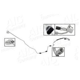 AIC Hochdruck-/Niederdruckleitung, Klimaanlage 59684 f&uuml;r SKODA VW SEAT VAG 1K0820741AJ 1K0820741G 1K0820741AC