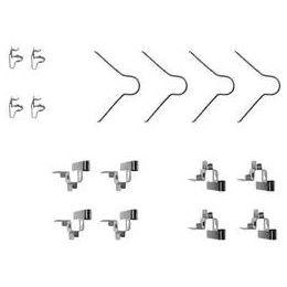 f.becker Zubeh&ouml;rsatz, Scheibenbremsbelag 10510205 vorne rechts links f&uuml;r TOYOTA 04410-30001 04410-30000
