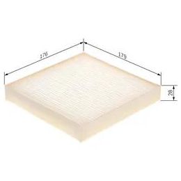 Bosch Filter, Innenraumluft 1 987 435 134 1x f&uuml;r KIA AMC KC6123 97133G6000