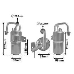 Van Wezel Trockner, Klimaanlage 1800D331 f&uuml;r FORD 1209041 2S6H19E647AE 1148935
