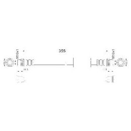 ATE Bremsschlauch 24.5239-0355.3 hinten rechts links f&uuml;r PEUGEOT FIAT CITRO&Euml;N 1401070480 4806H6