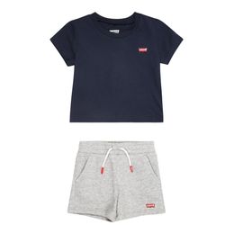 Levi's Kids Set M&auml;dchen Gr&ouml;&szlig;e 80 navy / graumeliert / rot